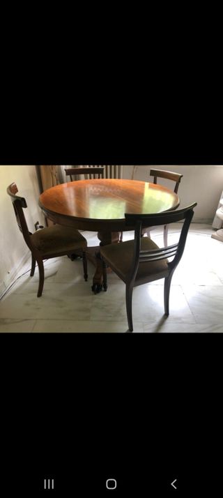 TAVOLO da pranzo allungabile in massello legno di 