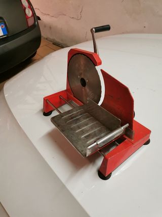 affettatrice manuale vintage