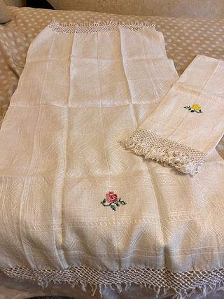 Set asciugamani di lino