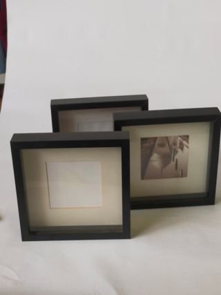 3 cornici in legno, in ottimo stato
