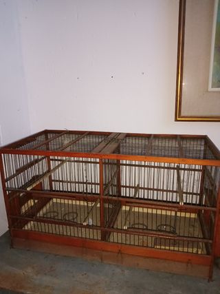 gabbia per uccelli vintage 