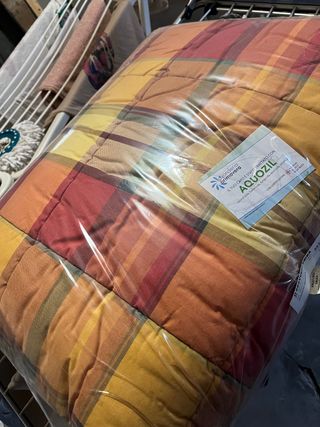 Trapunta a quadri una piazza e mezza 