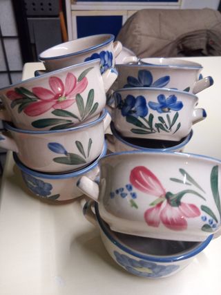 Cocottine in ceramica vintage 