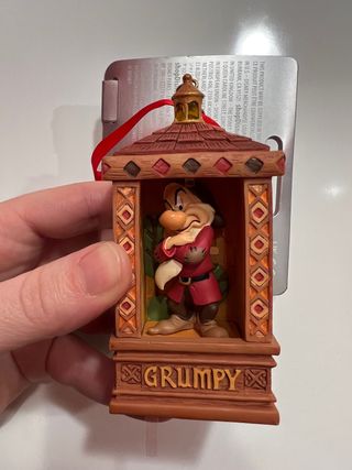Grumpy disney ornament new