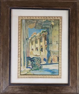 "Capriccio" acquerello firmato 