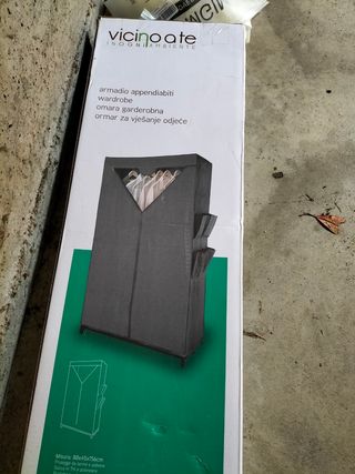 armadio cotone appendiabiti nuovo