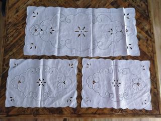 set tovagliette cotone 