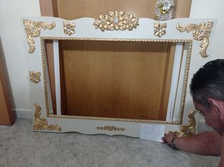 cornice x TV 43 pollici  misure 58 x 98 60 euro 