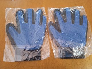 Guanti spazzola per cani o gatti 