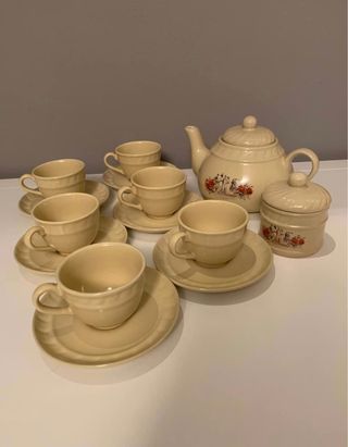 Servizio da tè Ore Liete Perugina vintage 