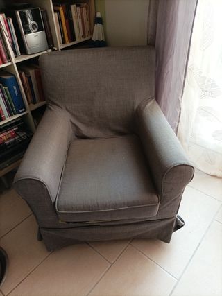 vendesi poltrona grigia 