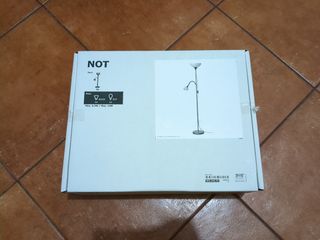 IKEA NOT - Lampada da terra/lettura, 176cm, Nero