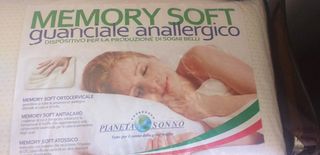 Coppia cuscini Memory soft NUOVI