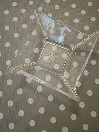 Svuotatasche vetro con brillanti 