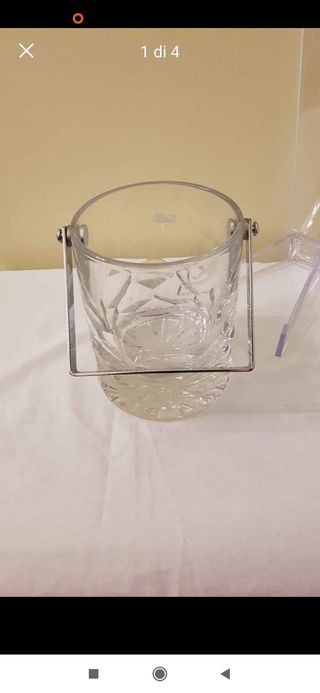 secchiello porta ghiaccio 