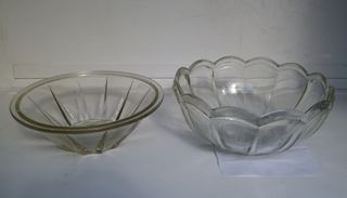 Insalatiera in vetro - coppia.