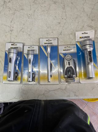 Set 5 modelli di torce MAURER