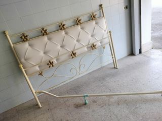 letto di ferro battuto