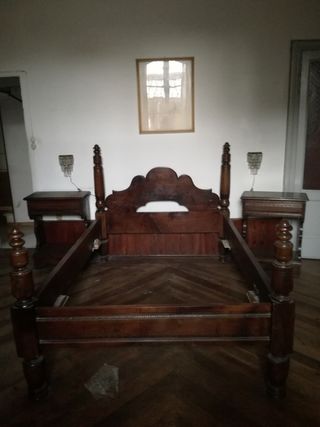 letto in legno