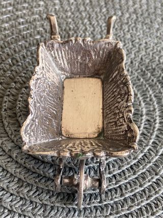 Miniatura argento 800 inizi anni 60