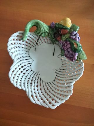 centrotavola in ceramica