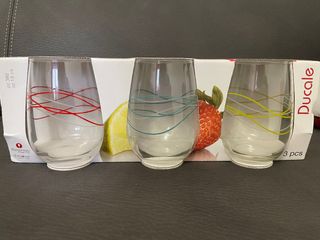 Set 3 bicchieri