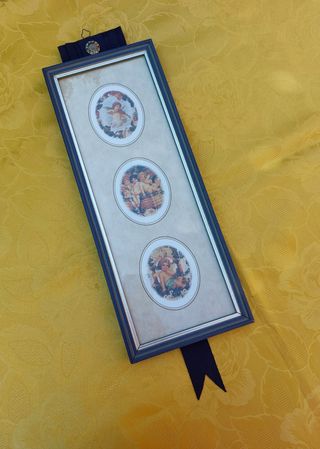 quadretto con puttini vintage