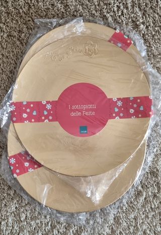 Sottopiatti grandi Thun Natale 2018