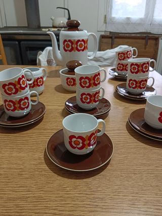 servizio tazzine caffè vintage