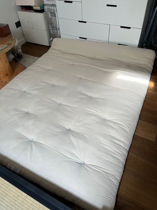 Futon cotone 16/14cm matrimoniale 160x200