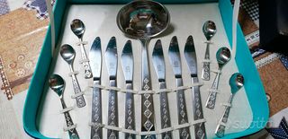 Set Posate in Acciaio Inox