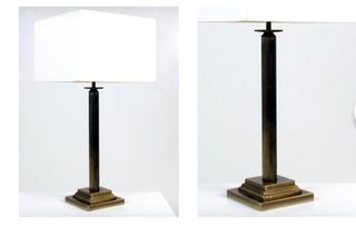 Lampada da tavolo stile regenza 