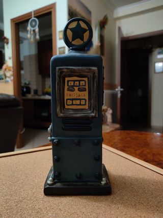 Salvadanaio di ceramica Route 66