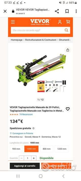 Taglia piastrelle