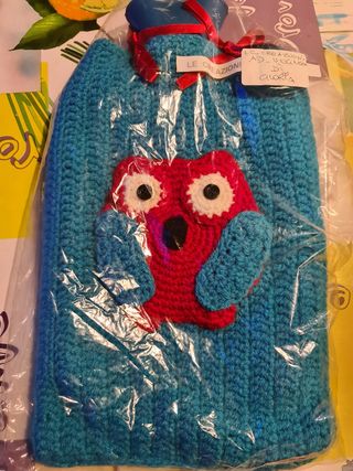 Borsa del acqua calda ad uncinetto