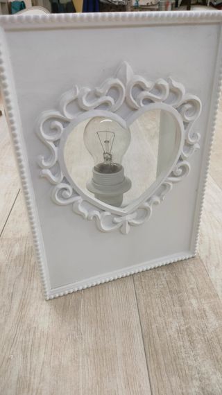 Lampada shabby chic blanc mariclò