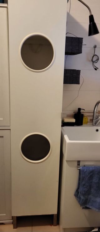 Mobile porta biancheria da bagno Nysljon 