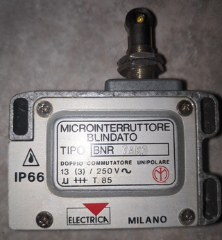 AMF ELETTRICA MILANO micro interruttore blindato