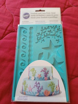 Stampo silicone antiaderente Wilton mare turchese