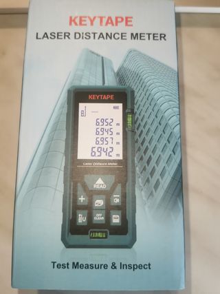 Misuratore Distanza Laser DT100 Telemetro Laser 10