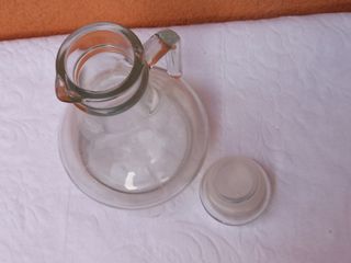 Caraffa con tappo ermetico h cm 18