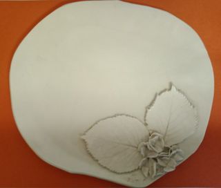 PIATTO CENTROTAVOLA A FOGLIA