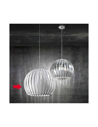 Perenz 5858B Lampadario a Sospensione Bianco