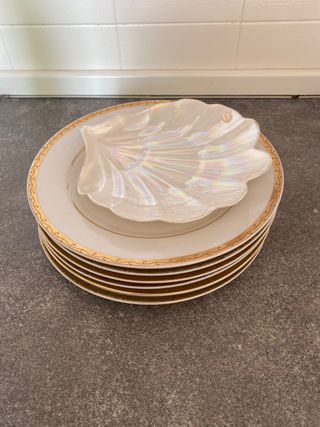 Set 6 piatti più vassoio 4.90