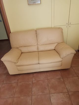 divano in pelle 2 posti