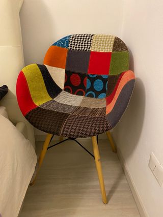 Poltrona patchwork