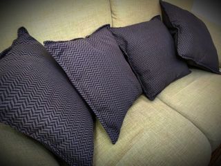 QUATTRO federe per cuscini da divano 