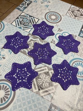 Sottobicchieri uncinetto