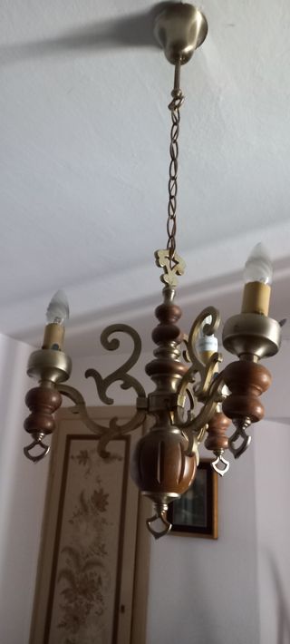 lampadario vecchio euro 25 