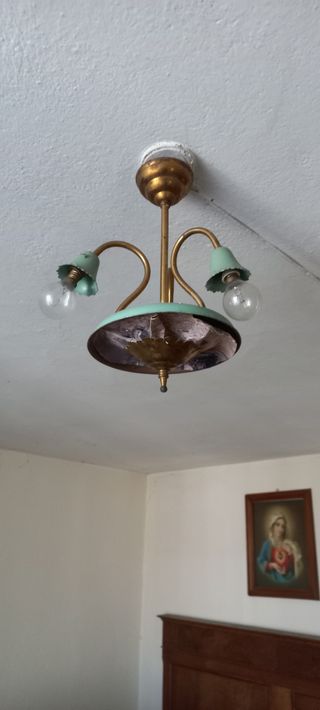 lampadario vecchio euro 25